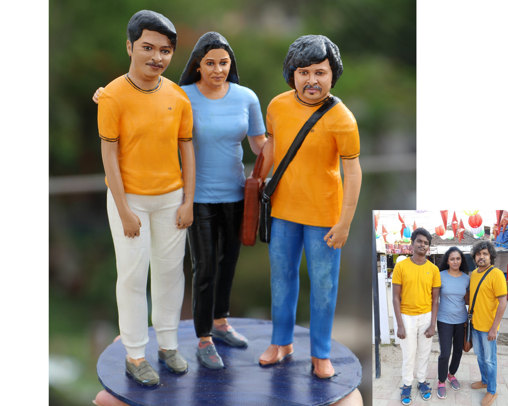 Family Miniature– 3dstatue
